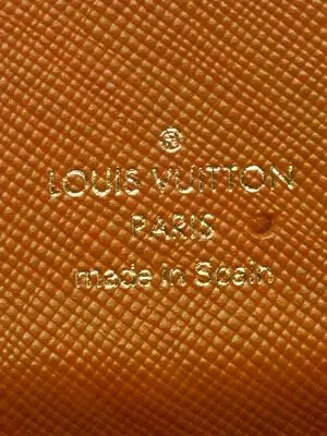 LOUIS VUITTON 2005 Mini Lin Porte Tresor International Monogram Wallet