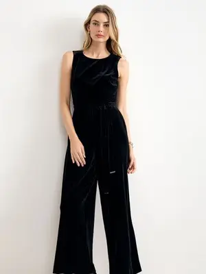 PHASE EIGHT Marta Velvet Jumpsuit