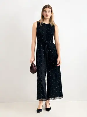 PHASE EIGHT Janine Petite Jumpsuit - Black