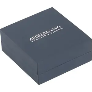 Argento Vivo Twisted Hoop Earrings - Silver