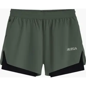 HUEGA HOUSE Run Shorts Olive