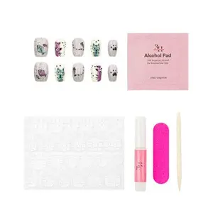 3H NAILS Whiskersshort Square Press-on Nails