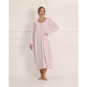 IF ONLY IF Pandora Nightgown - Ballet Pink
