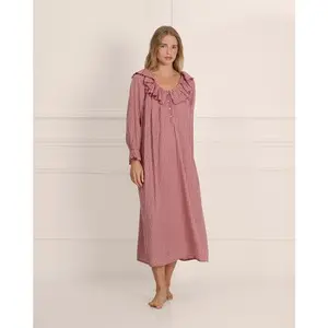 IF ONLY IF Pandora Nightgown - Crab Apple