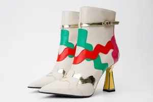 VINCI LEATHER SHOES The Tario Leather Ankle Boot