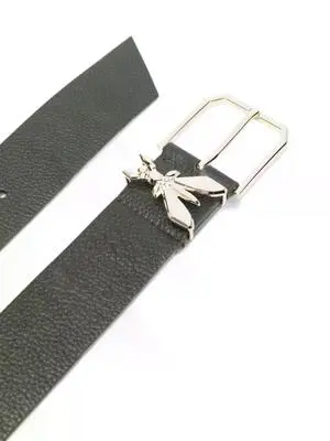 Patrizia Pepe Fly Pebbled-leather Belt