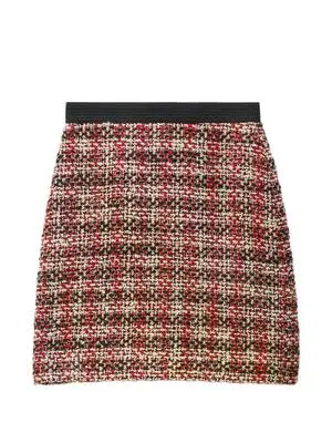 Versace Tweed Mini Skirt