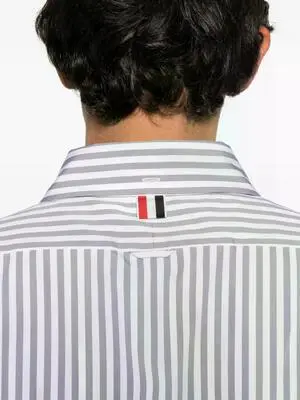 Thom Browne Striped Short-sleeve Shirt