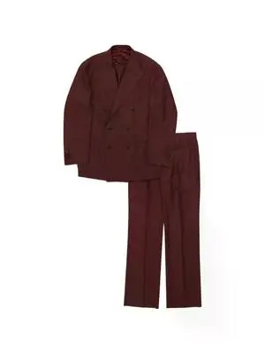 FORTELA Totò Double-breasted Suit - Red