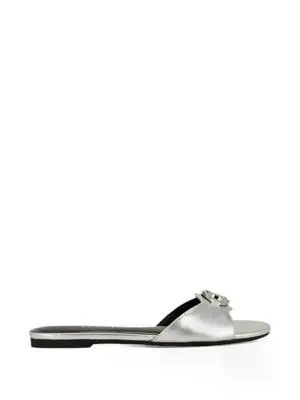 Guess Tashcy Crystal-embellished Sandals - Silver