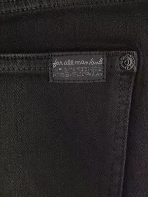 7 For All Mankind The Slim Coated Skinny Jeans