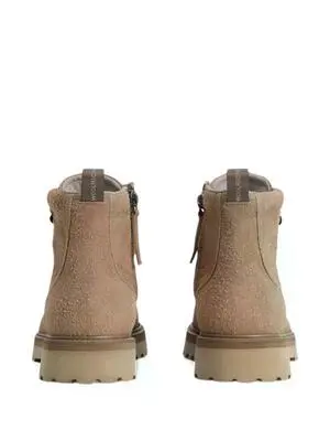 Woolrich Lace-up Suede Boots