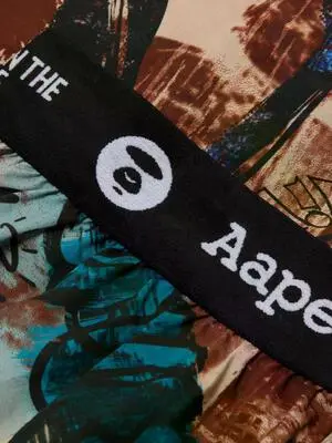 AAPE BY *A BATHING APE Graffiti Printed Boxers