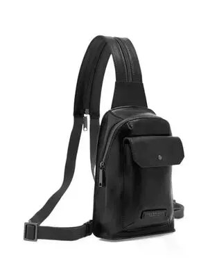 THE BRIDGE Mattia Leather Shoulder Bag