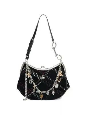VIVIENNE WESTWOOD Charm Frame Purse - Black