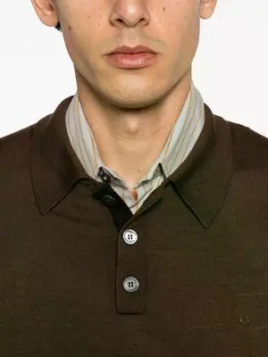 LANVIN Long-sleeve Polo Shirt