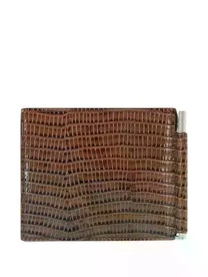 TOM FORD Printed Tejus T Line Money-clip Wallet