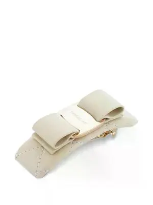 FERRAGAMO Vara Bow Matelassé Hair Clip
