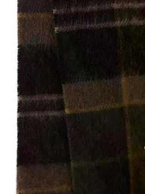 Barbour Mineral Tartan Wool-cashmere Scarf