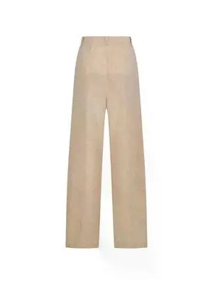 NOTSHY Eliana Wide-leg Cashmere Trousers