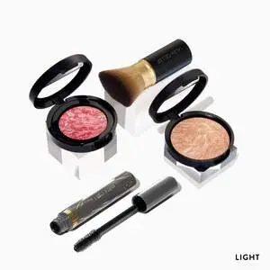 Laura Geller Beauty Beautiful Basics Full Face Makeup Kit (4 Pieces) Light