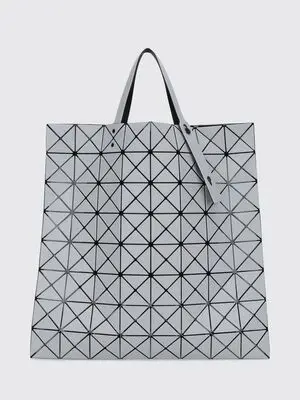 Issey Miyake Lucent Pvc Tote Bag With Adjustable Double Handles Grey
