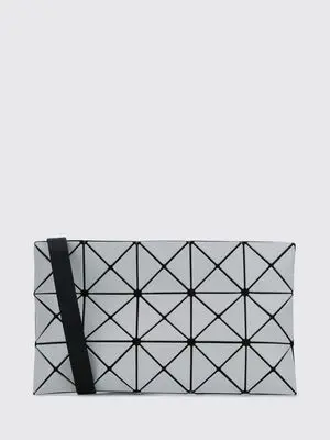 Issey Miyake Lucent Pvc Crossbody Bag With Zip Closure Charcoal