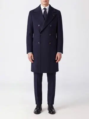 Tagliatore Coat Men Blue