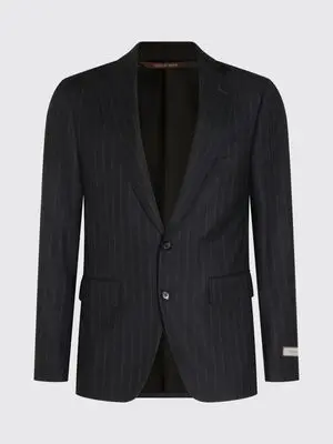Canali Pinstriped Virgin Wool Single-breasted Suit