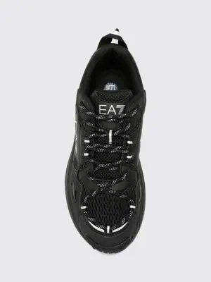 EA7 Low-top Mesh Trainers With Chunky Sole And Printed Logo