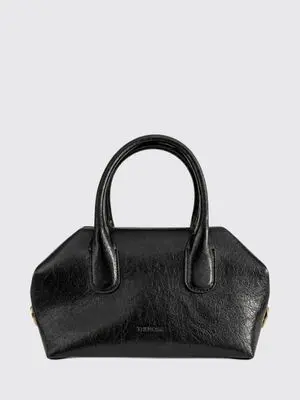 THEMOIRE Themoiré Talia Double-handle Vegan Leather Handbag - Black