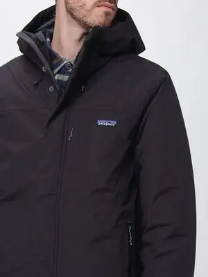 Patagonia Hooded Waterproof Recycled Nylon Parka - Black