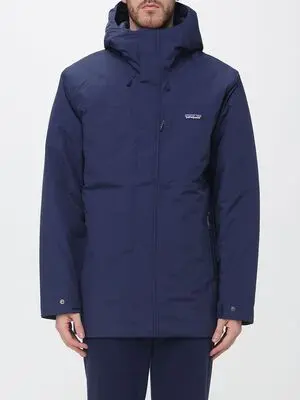 Patagonia Hooded Waterproof Recycled Nylon Parka - Navy