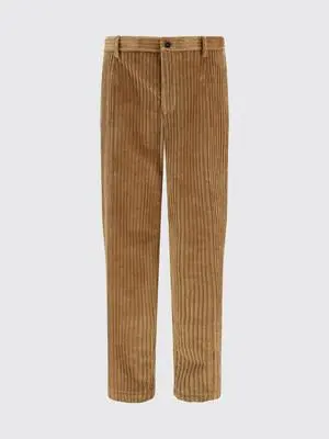 Dolce & Gabbana Straight Fit Corduroy Trousers With A Mid-rise Waist - Sand