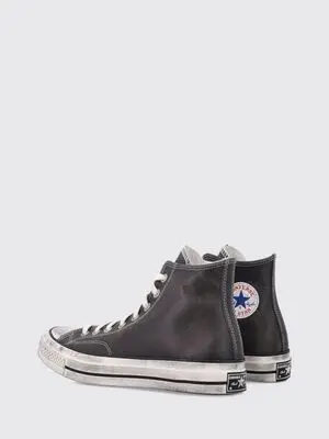 CONVERSE Chuck 70 High-top Sneakers In Cotton Canvas With Distressed Effect