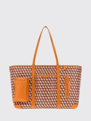 ANYA HINDMARCH I Am A Plastic Bag Coated Cotton Tote Bag With Printed Logo