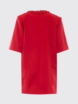 Essentiel Antwerp Bead-embellished Crêpe Mini Sheath Dress