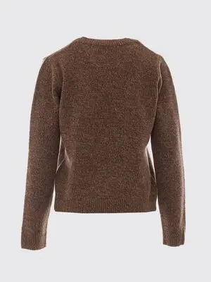 Essentiel Antwerp Bead-embroidered Wool Crewneck Jumper - Beige