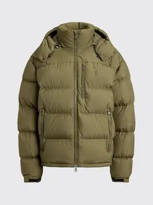 Polo Ralph Lauren Quilted Recycled Polyester Puffer Jacket With Hood - Olive