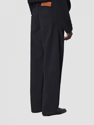 Séfr Oktai Mid-rise Wool-blend Wide-leg Trousers