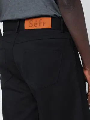 Séfr Oktai Mid-rise Wool-blend Wide-leg Trousers