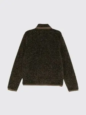 Universal Works Peter Pan Collar Wool-blend Fleece Jacket