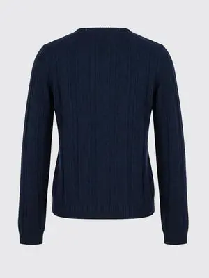 Paloma Wool V-neck Merino Wool And Cashmere Blend Jumper - Blue