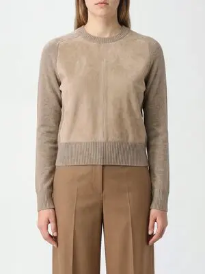 Max Mara Virgin Wool And Cashmere Blend Crewneck Jumper