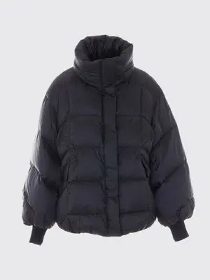 TATRAS Short Water-repellent Puffer Jacket In Quilted Nylon With Funnel Neck - Black