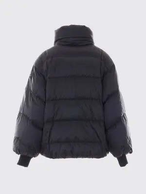 TATRAS Short Water-repellent Puffer Jacket In Quilted Nylon With Funnel Neck - Black