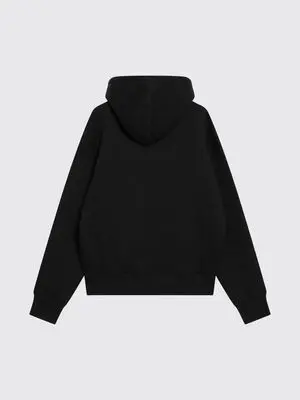 AMI Paris Cotton Blend Hoodie With Kangaroo Pocket