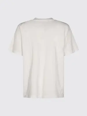 SAINT MXXXXXX Graphic Print Cotton T-shirt With Dropped Shoulders