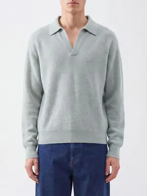 Auralee Polo Shirt - Mint