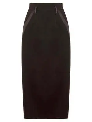 TIA DORRAINE Chic Impressions Pencil Midi Skirt